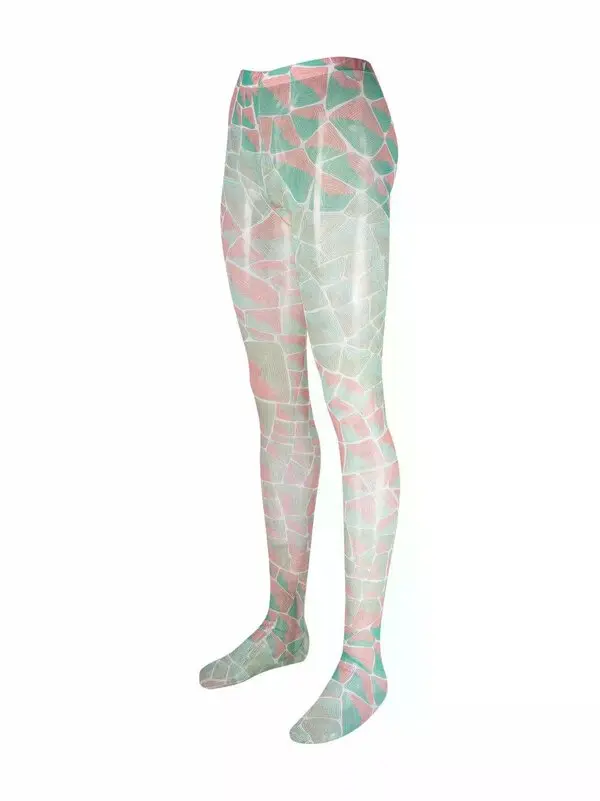 Emilio Pucci Tartuca-print Tights