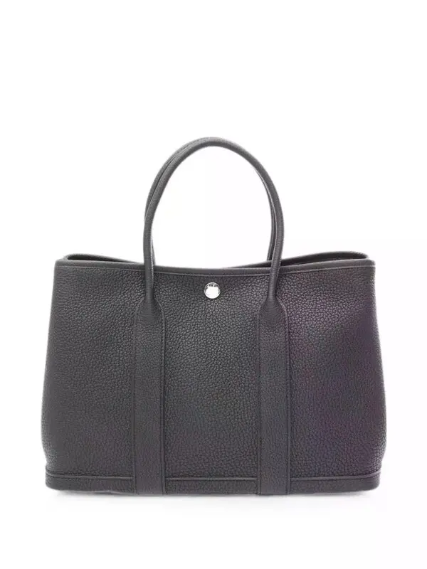 Hermès 2026 Tpm Garden Party Tote Bag - Black