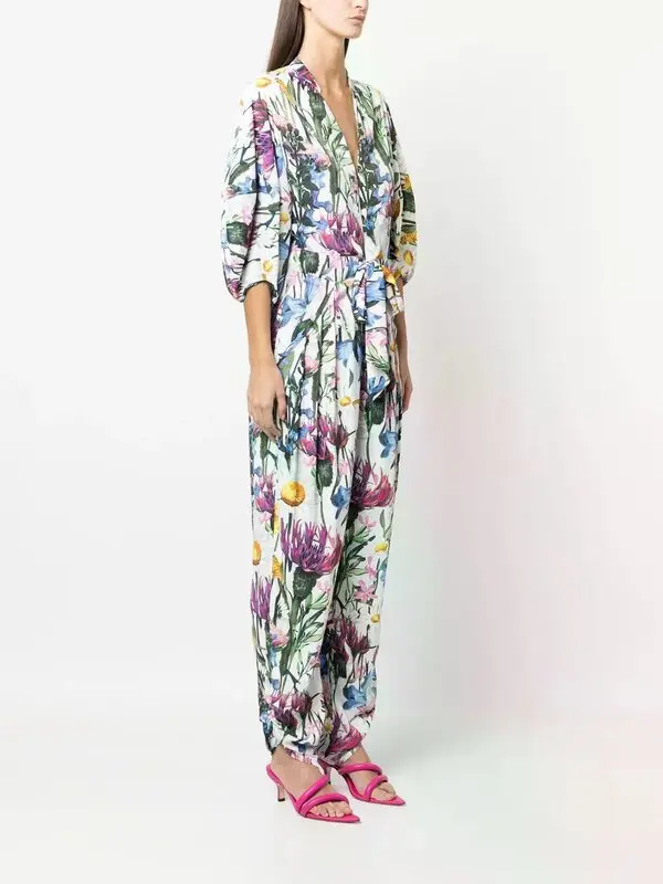 Stella McCartney Rewild Floral-print Jumpsuit