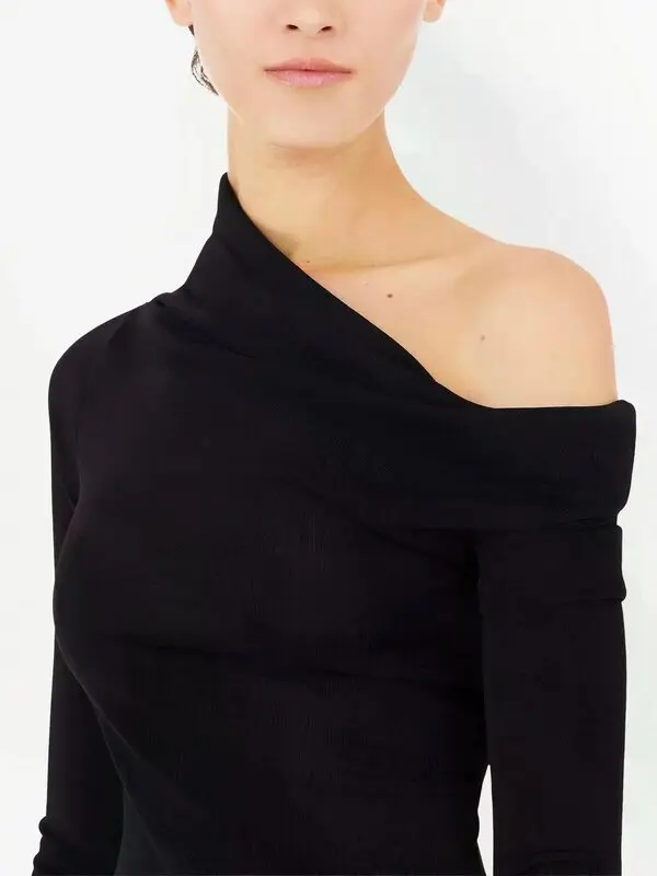 FERRAGAMO Draped One-shoulder Gown