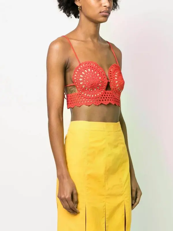 Stella McCartney Cut Out-detail Bralette Top