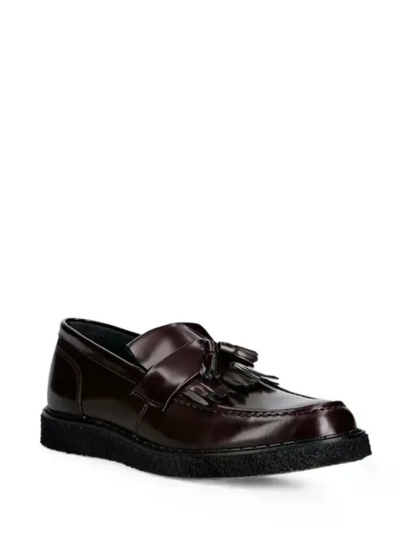 Fred Perry Tassel-detail Leather Loafers