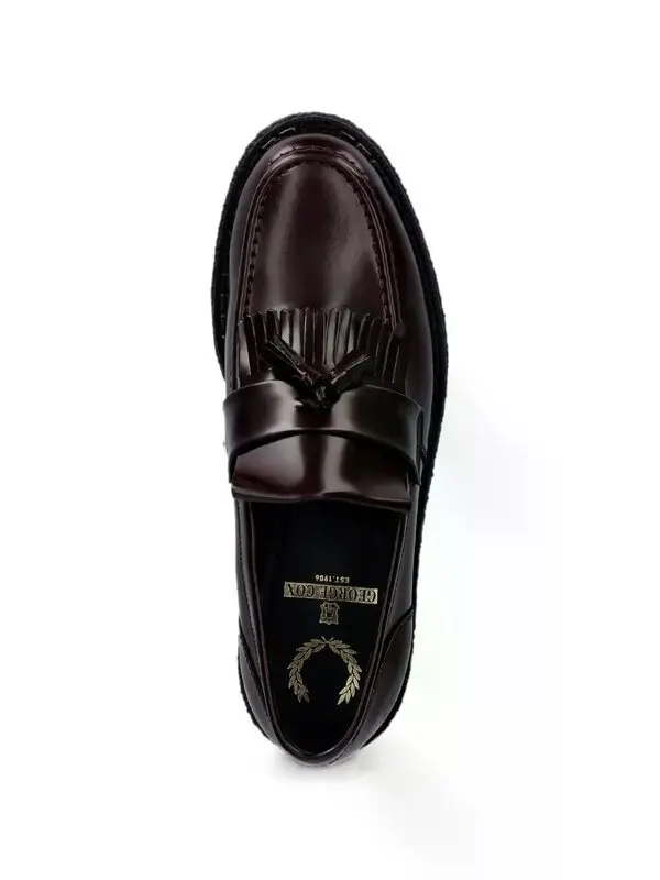 Fred Perry Tassel-detail Leather Loafers