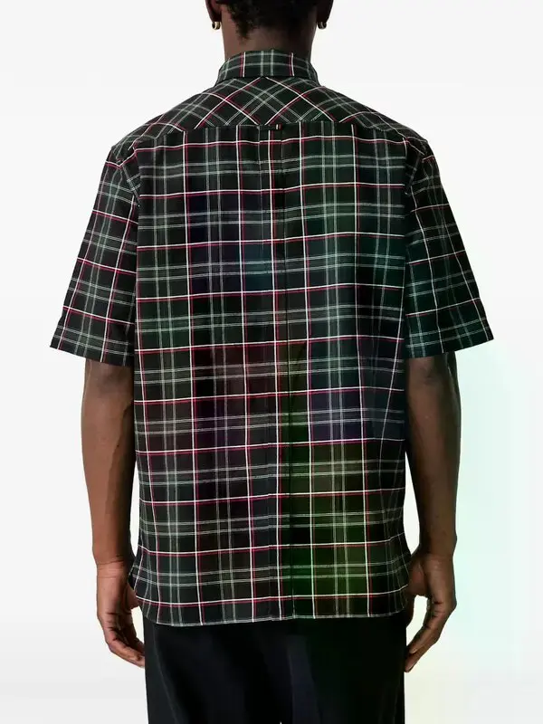 Fred Perry Tartan-check Button-down Shirt