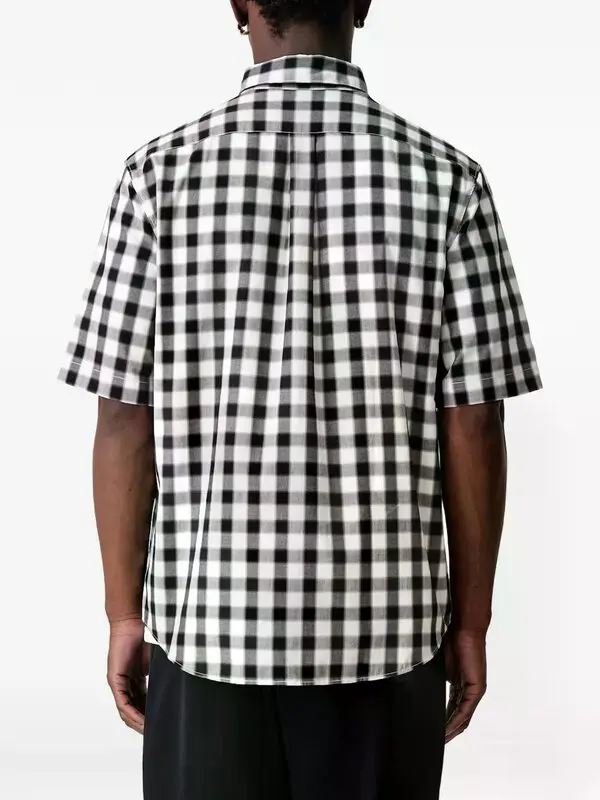Fred Perry Gingham-check Short-sleeve Shirt