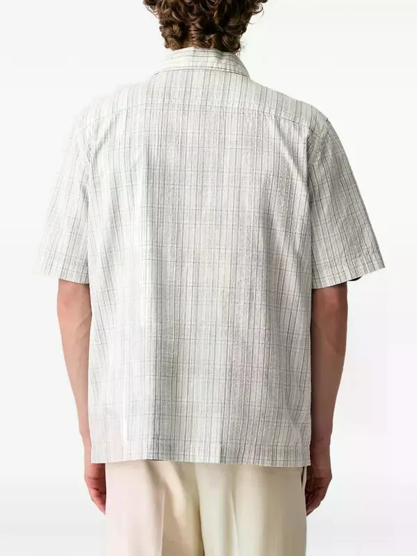 Fred Perry Check-print Short-sleeve Shirt