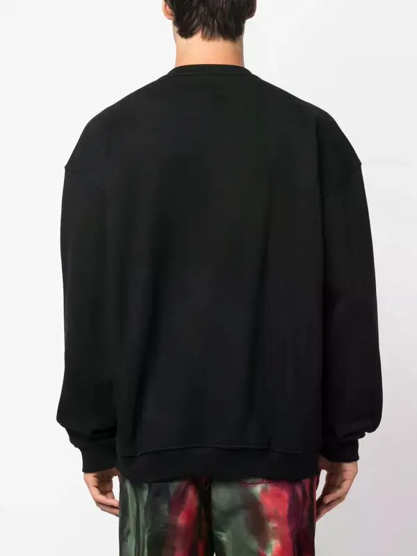 DIESEL® Logo-print Cotton Sweatshirt