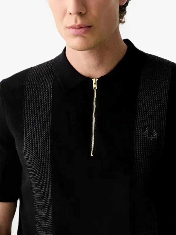 Fred Perry Zip-fastening Polo Shirt