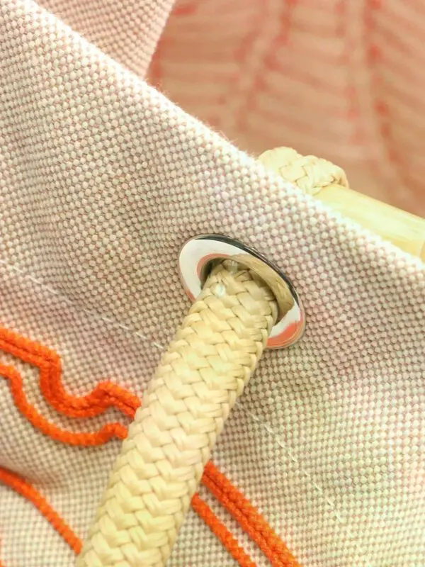 Hermès 2010s Thalassa Canvas Beach Bag