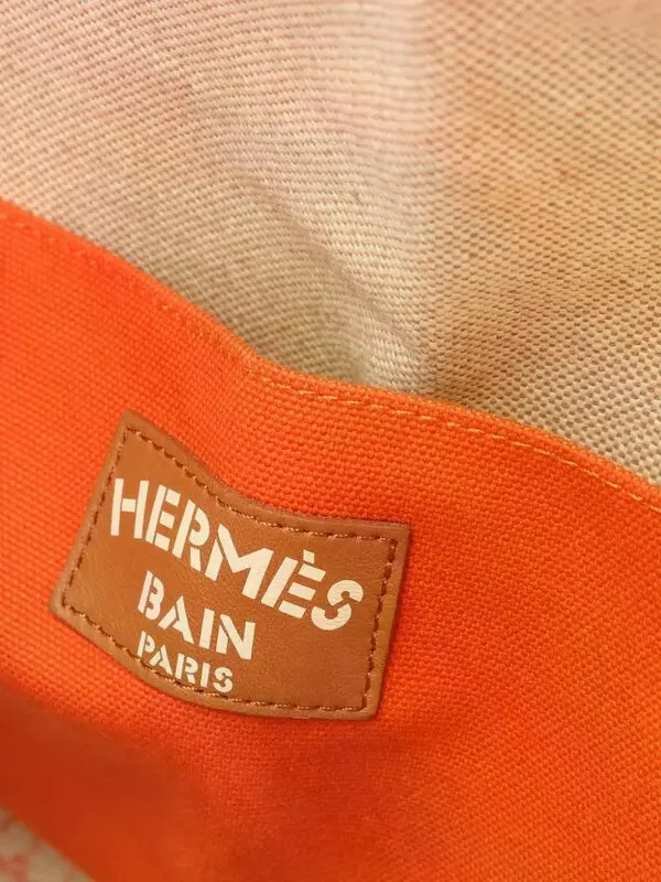 Hermès 2010s Thalassa Canvas Beach Bag