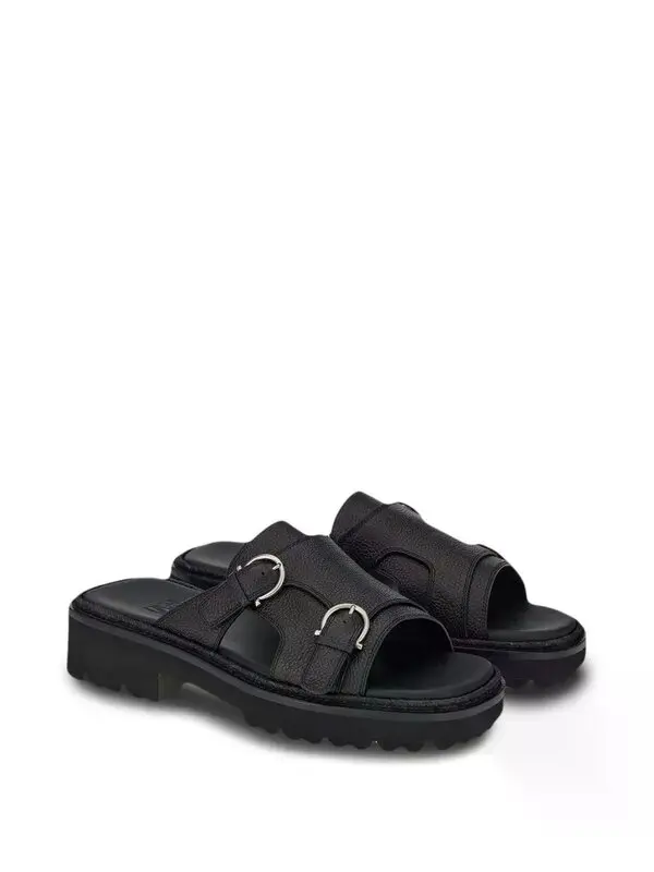 FERRAGAMO Gancini-buckled Sandals
