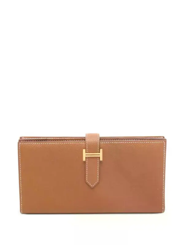 Hermès 2018 Bearn Soufflet Bi-fold Wallet