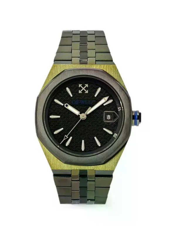 Off-White Signal Arrow-print 39mm Watch - Black