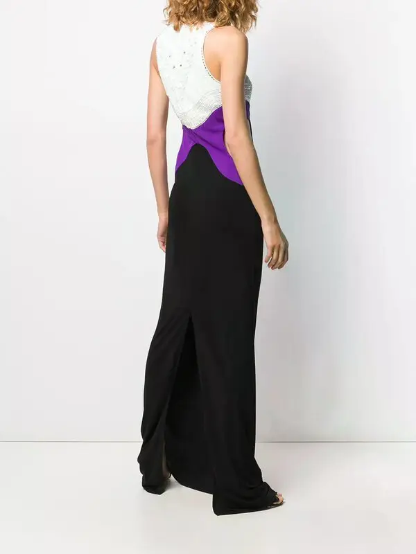 Emilio Pucci Colour Block Evening Gown