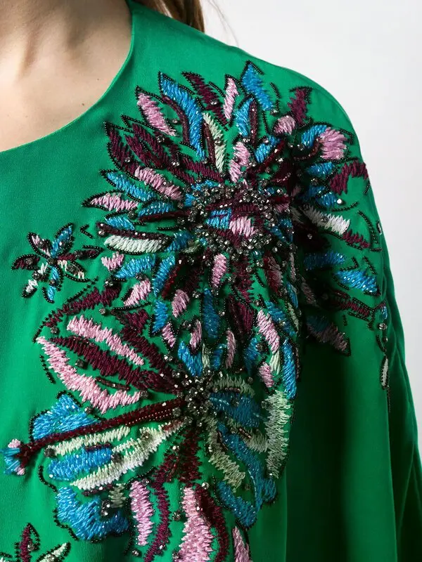 Emilio Pucci Long Beaded Kaftan