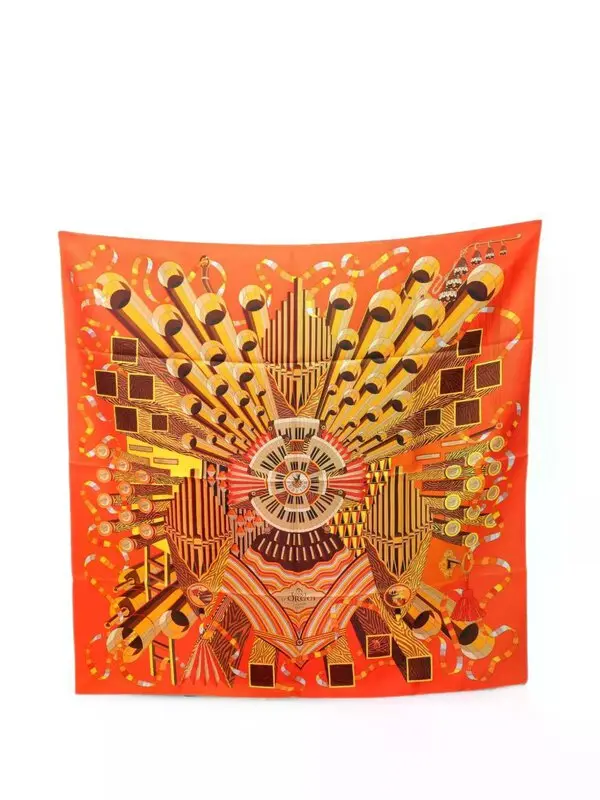 Hermès 2020s Point D' Orgue Scarf