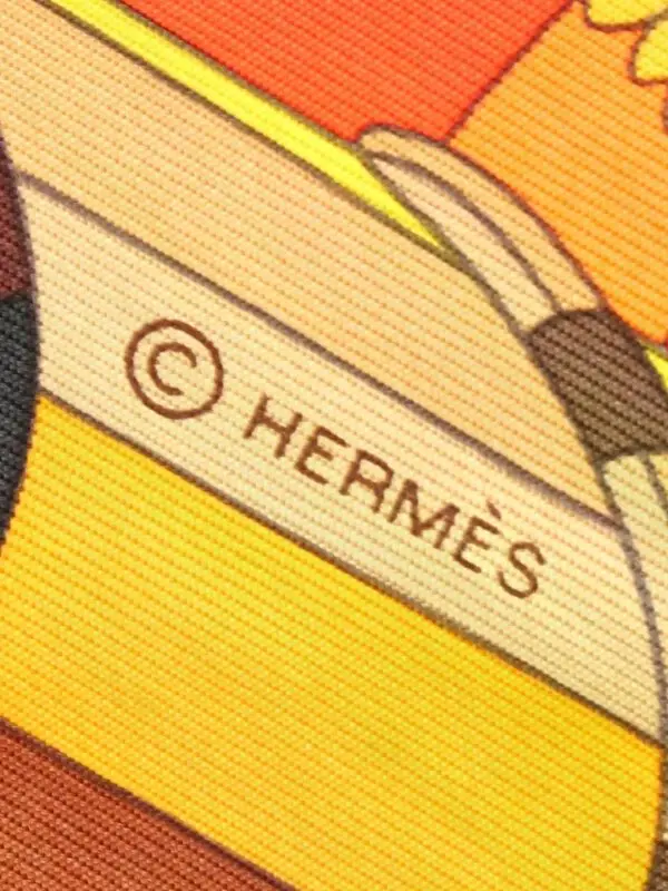 Hermès 2020s Point D' Orgue Scarf