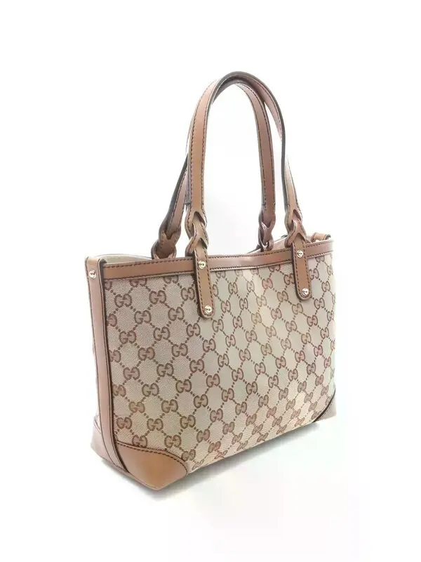 Gucci Gg-pattern Tote Bag - Neutrals