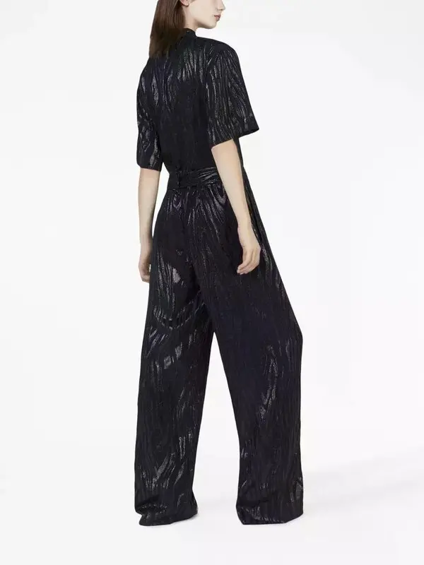 Stella McCartney Woodgrain Lurex Jumpsuit