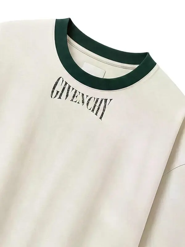 Givenchy Logo-print Ringer T-shirt