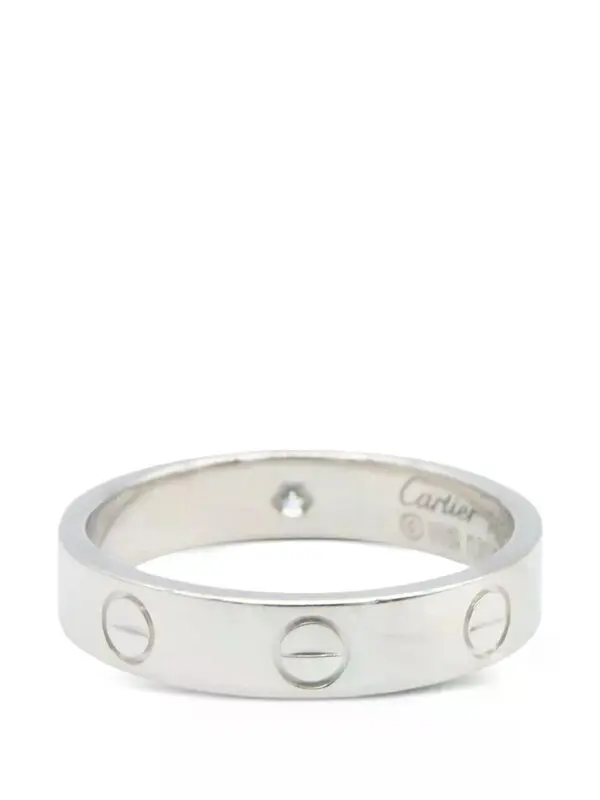 Cartier 2006 Mini Love Diamond Ring
