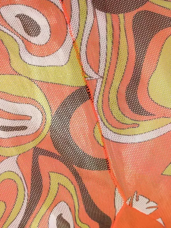 Emilio Pucci Africana-print Elasticated-waist Tights