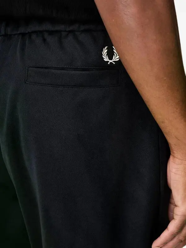 Fred Perry Embroidered-logo Wide-leg Trousers