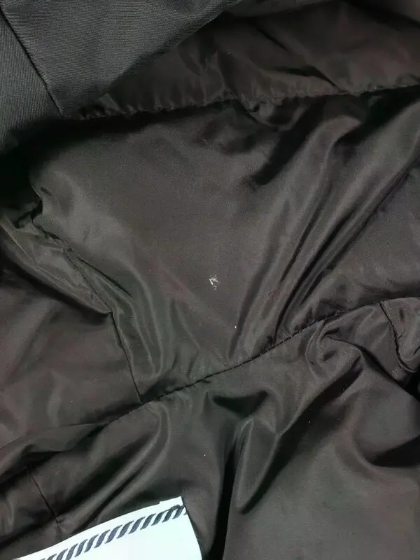 Prada 2010s Triangular-logo Hooded Coat