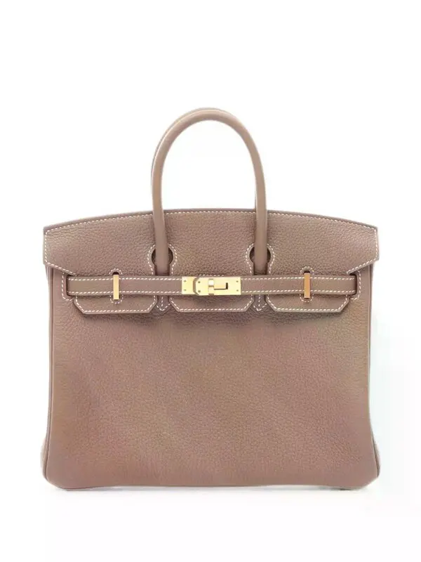 Hermès 2026 25 Birkin Togo-leather Tote Bag - Brown
