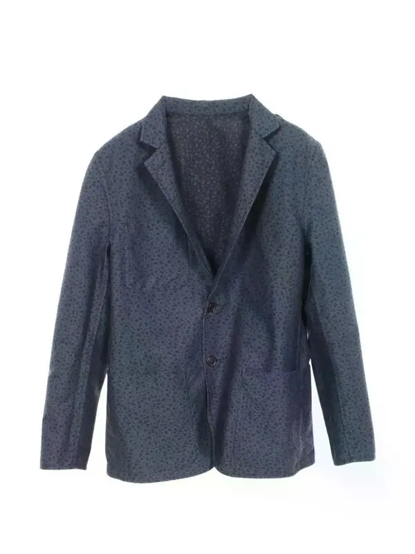 Hermès 2010s Floral Reversible Blazer