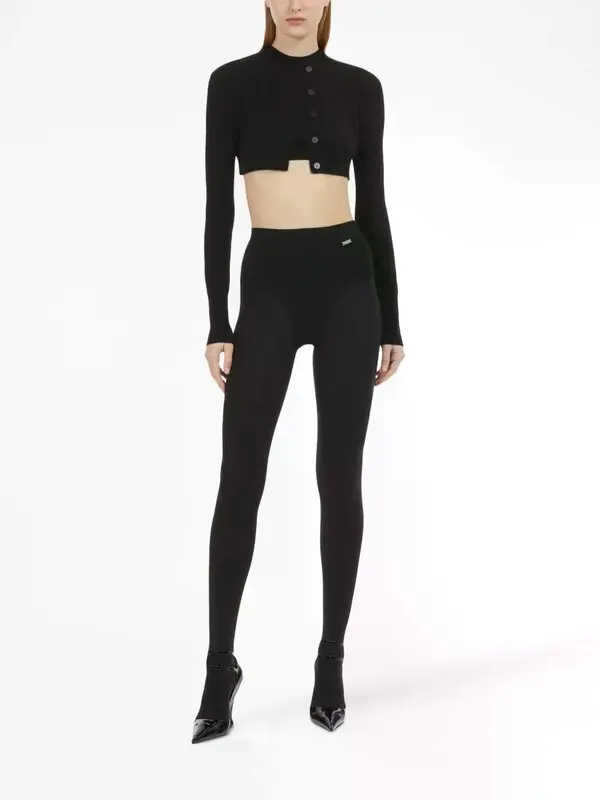 FERRAGAMO Cropped Long-sleeve Cardigan