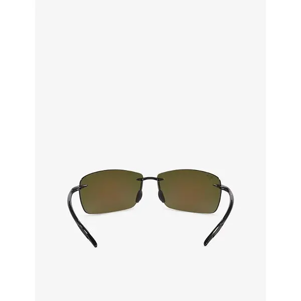 Maui Jim 423 Lighthouse Rectangle Acetate Sunglasses