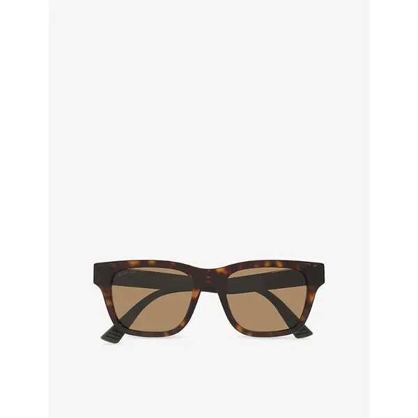Gucci Gc002761 Square-frame Acetate Sunglasses