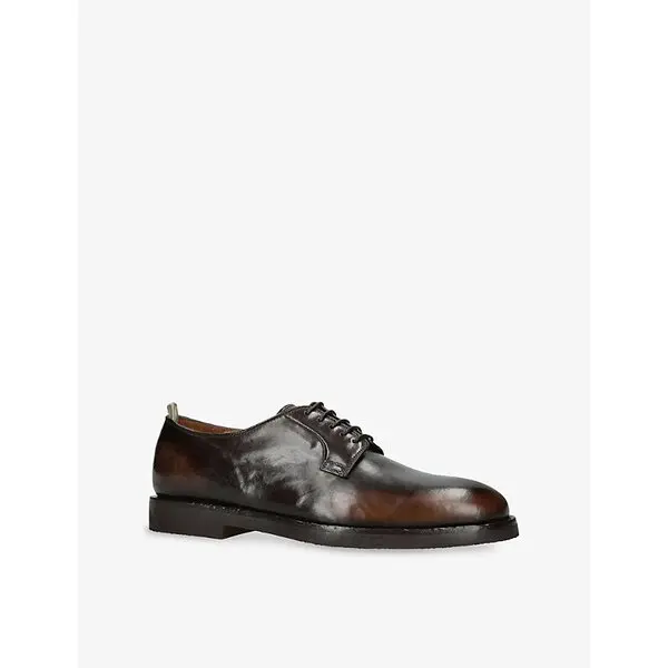 Officine Creative Bariton Leather Derby Shoes