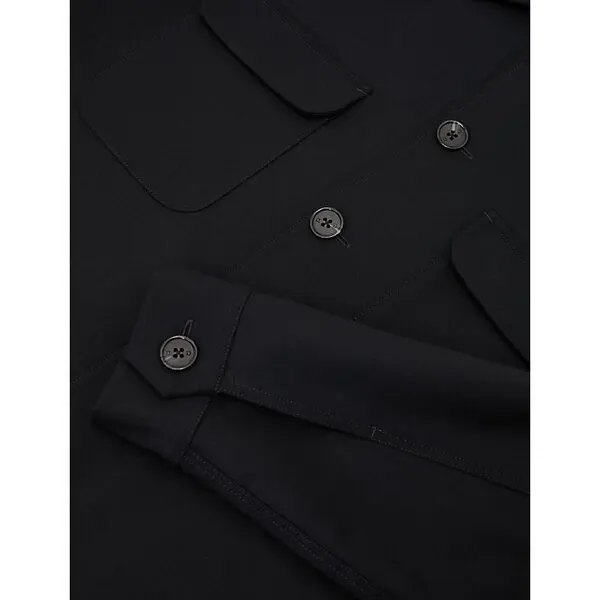 REISS Peshi Double-pocket Stretch-woven Overshirt