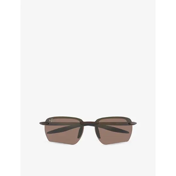 Maui Jim Pio Irregular Injected Sunglasses