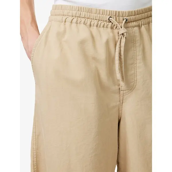 Loewe Anagram-embroidered Cotton Shorts