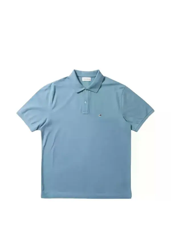 EDMMOND STUDIOS Logo-detail Polo Shirt - Blue