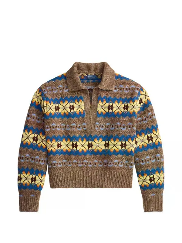 Polo Ralph Lauren Long-sleeves Sweater - Brown