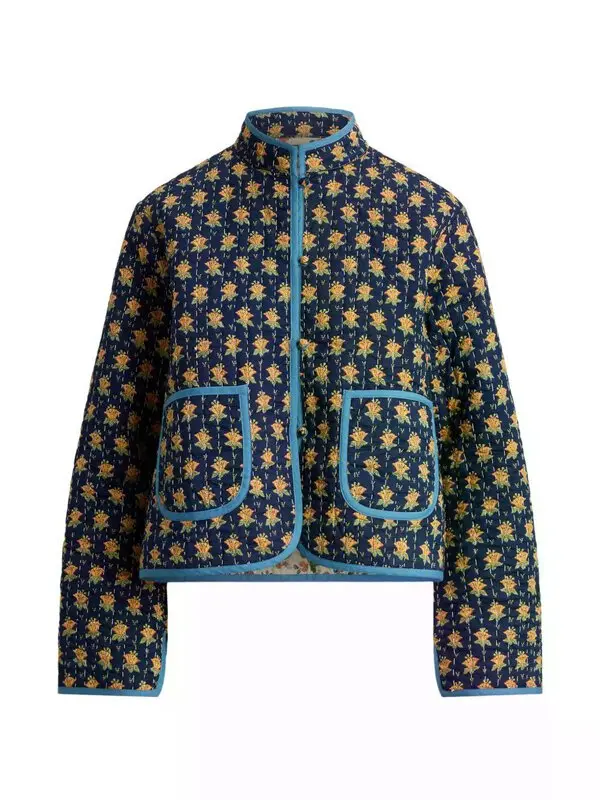 Polo Ralph Lauren Ari Floral-print Quilted Cotton Jacket
