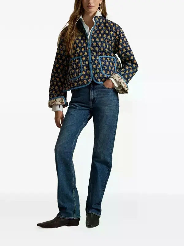 Polo Ralph Lauren Ari Floral-print Quilted Cotton Jacket