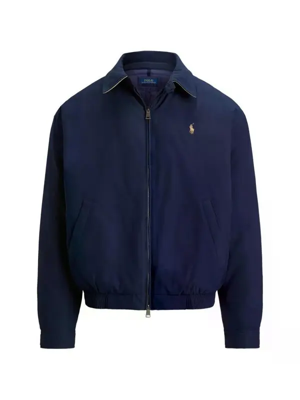 Polo Ralph Lauren Logo-embroidered Shirt Jacket - Blue