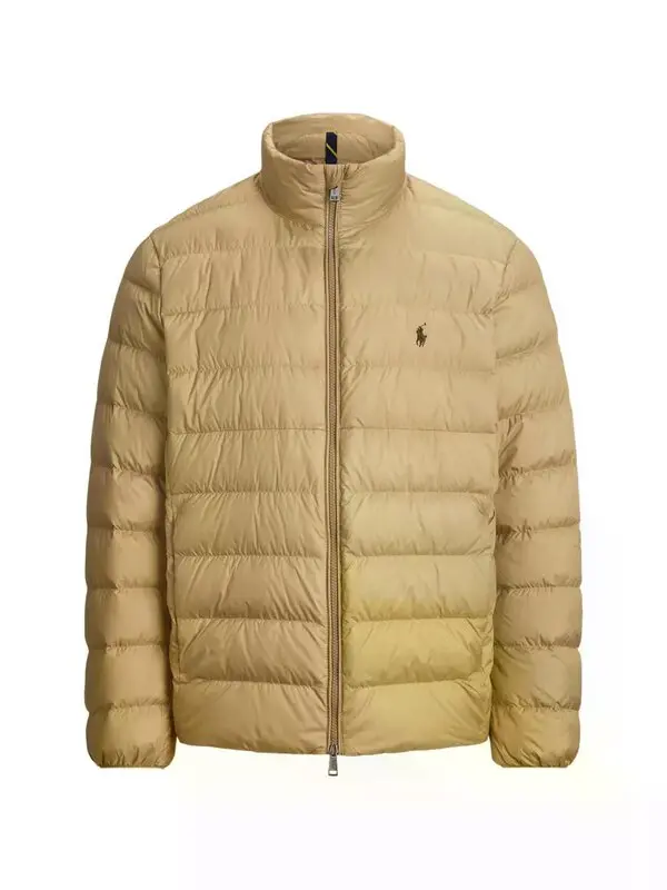 Polo Ralph Lauren Quilted Mock-neck Jacket - Neutrals