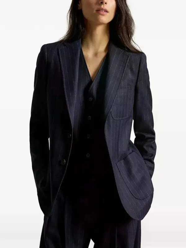 Polo Ralph Lauren Pinstripe Patch-pocket Jacket