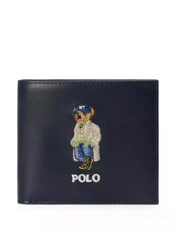 Polo Ralph Lauren Polo Bear Bifold Wallet - Blue