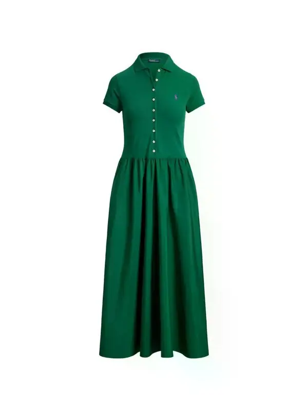Polo Ralph Lauren Button Midi Dress