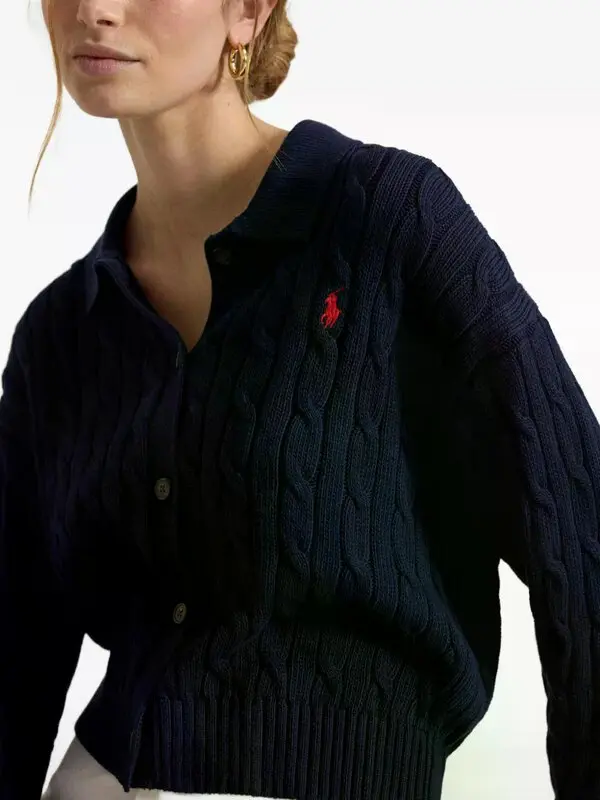 Polo Ralph Lauren Cotton Cable-knit Cardigan