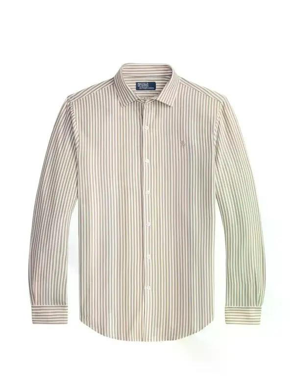 Polo Ralph Lauren Striped Oxford Shirt - Neutrals