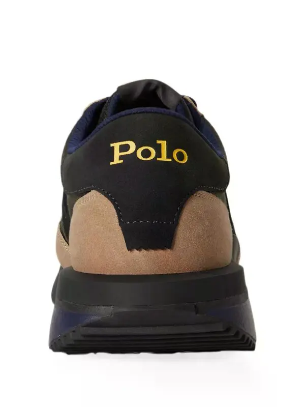 Polo Ralph Lauren Train 89 Leather-panelled Sneakers