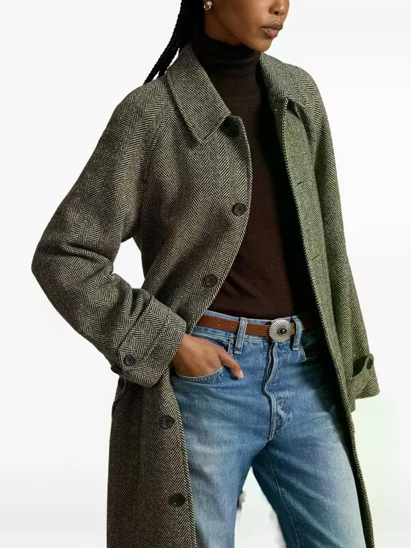 Polo Ralph Lauren Herringbone Belted Coat